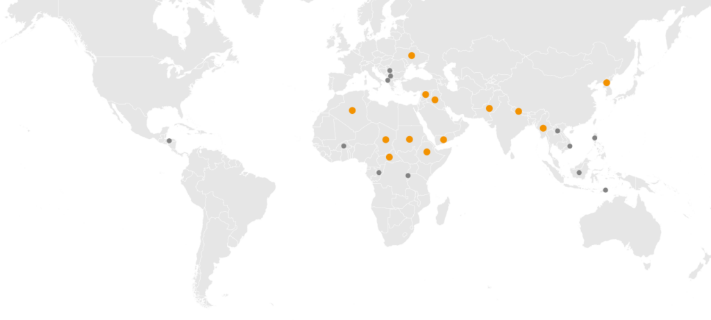 Our actions - TRIANGLE GENERATION HUMANITAIRE
